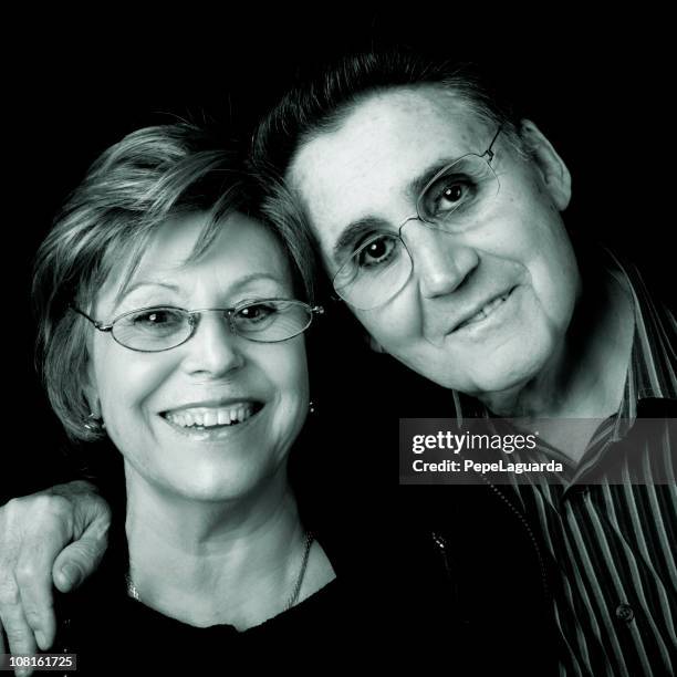 Senior Couple Black Background Photos And Premium High Res Pictures Getty Images