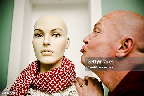 Kissing Bald Head Photos And Premium High Res Pictures Getty Images