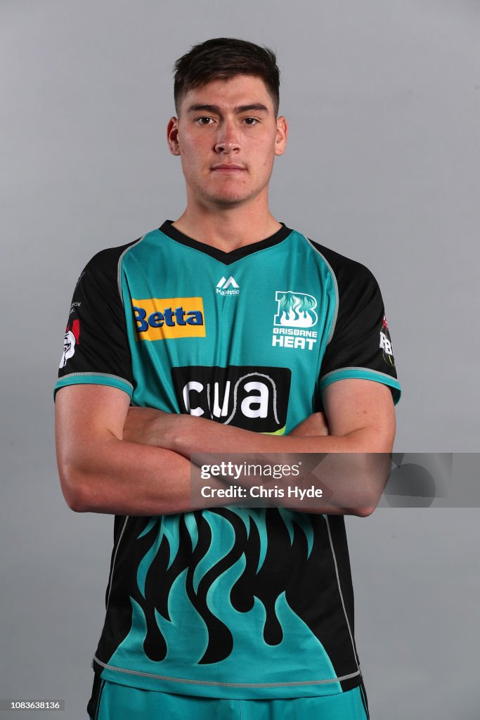 Matthew Renshaw of the Brisbane Heat poses during the Australian ... Matthew Renshaw of the Brisbane Heat poses during the Australian ...