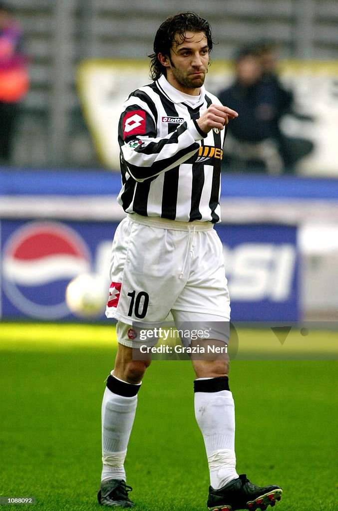 Alessandro Del Piero Of Juventus In Action During The Serie A Match News Photo Getty Images