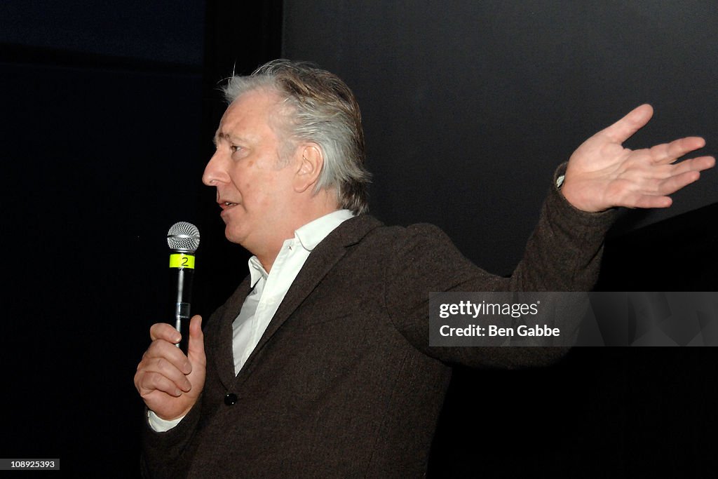 Alan Rickman Attends The Bamcinematek Screening Of Die Hard At Bam Photo Dactualité