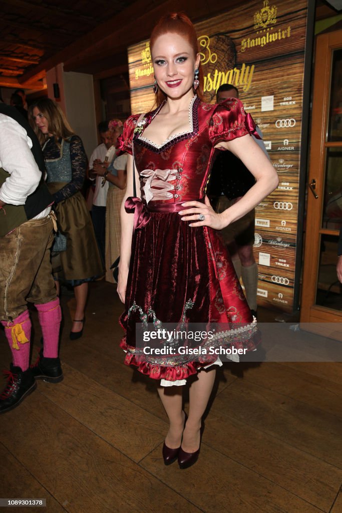 Barbara Meier Wearing A Dirndl By Lola Paltinger During The 28th