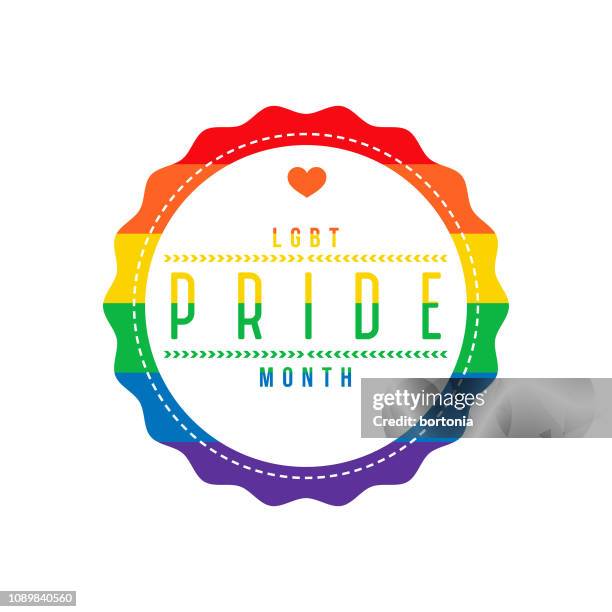 Lgbtqia Pride Month High Res Illustrations Getty Images