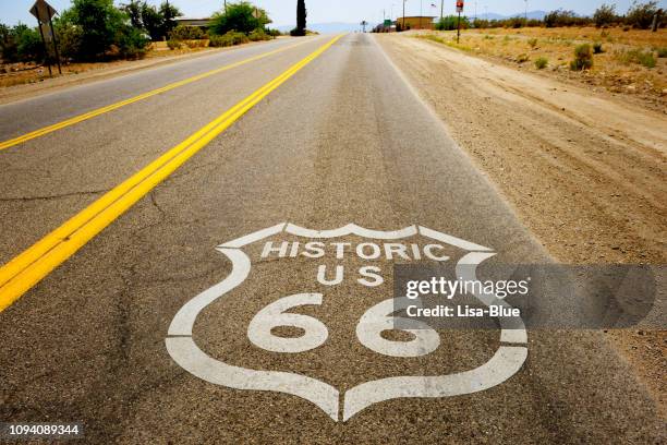 Historic Route 66 in California 이미지 (1094089344) - 게티이미지뱅크