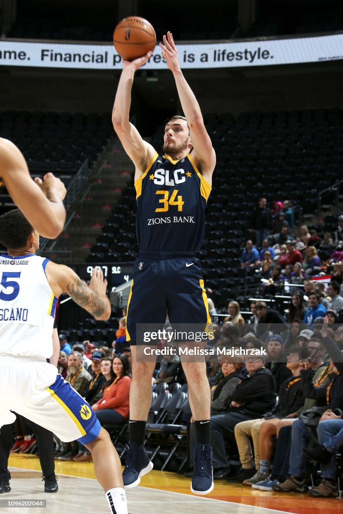 Tyler Cavanaugh Of The Salt Lake City Stars Puts The Shot Up Over