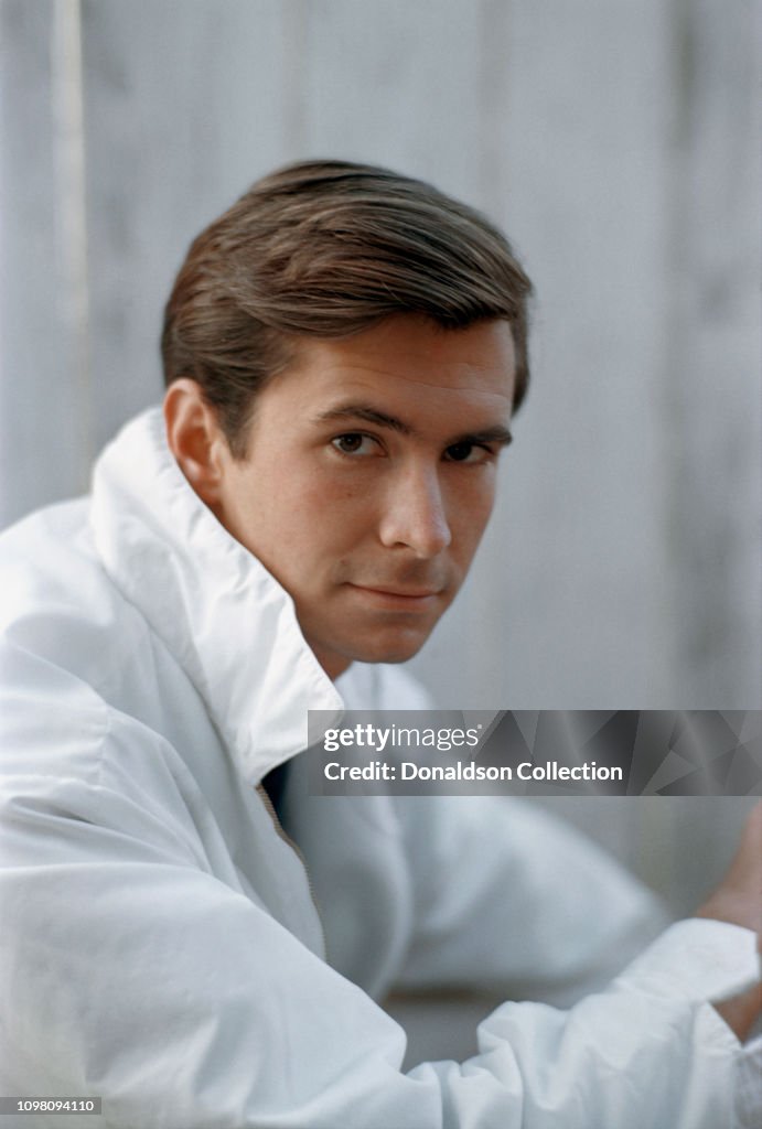 Actor Anthony Perkins Poses For A Portrait At Home In 1958 In Los News Photo Getty Images