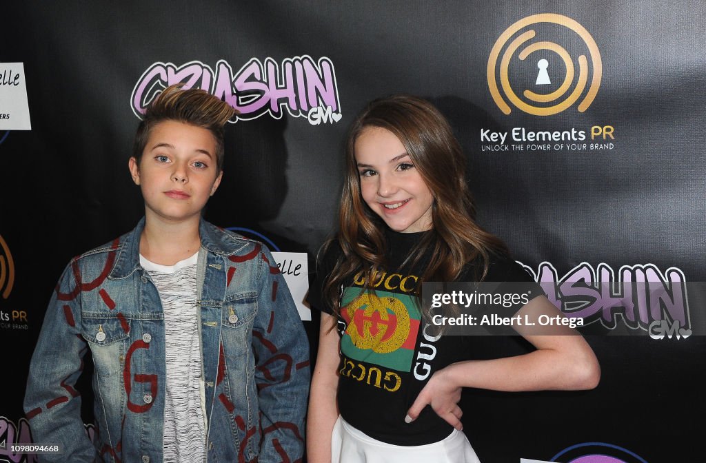 Gavin Magnus And Piper Rockelle Arrive For Gavin Magnus Video Release