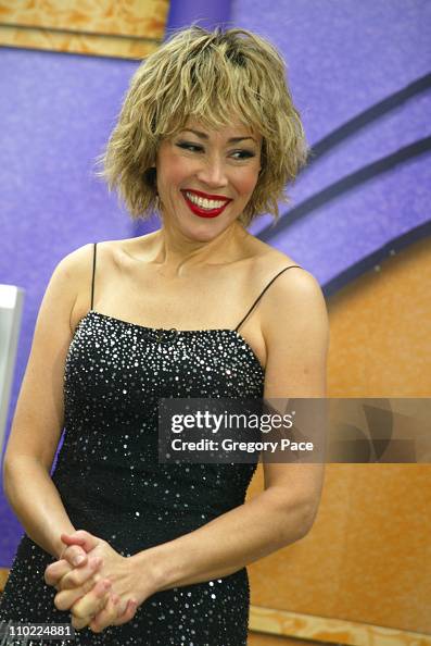 Ann Curry as Tina Turner during Halloween at the Ann Curry as Tina Turner during Halloween at the