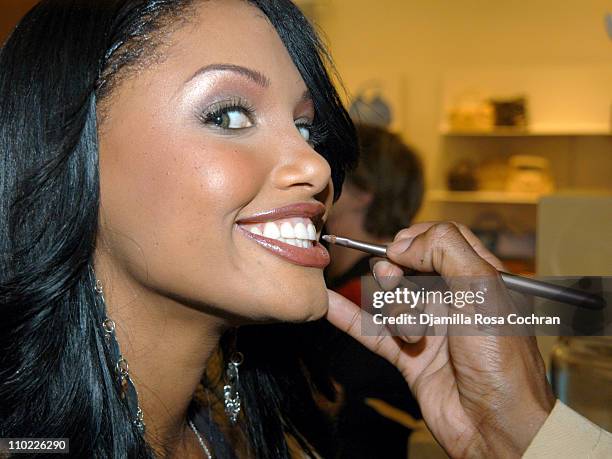 Lilkim Attends Cassandra Mills Haute Face Launch Photos And Premium