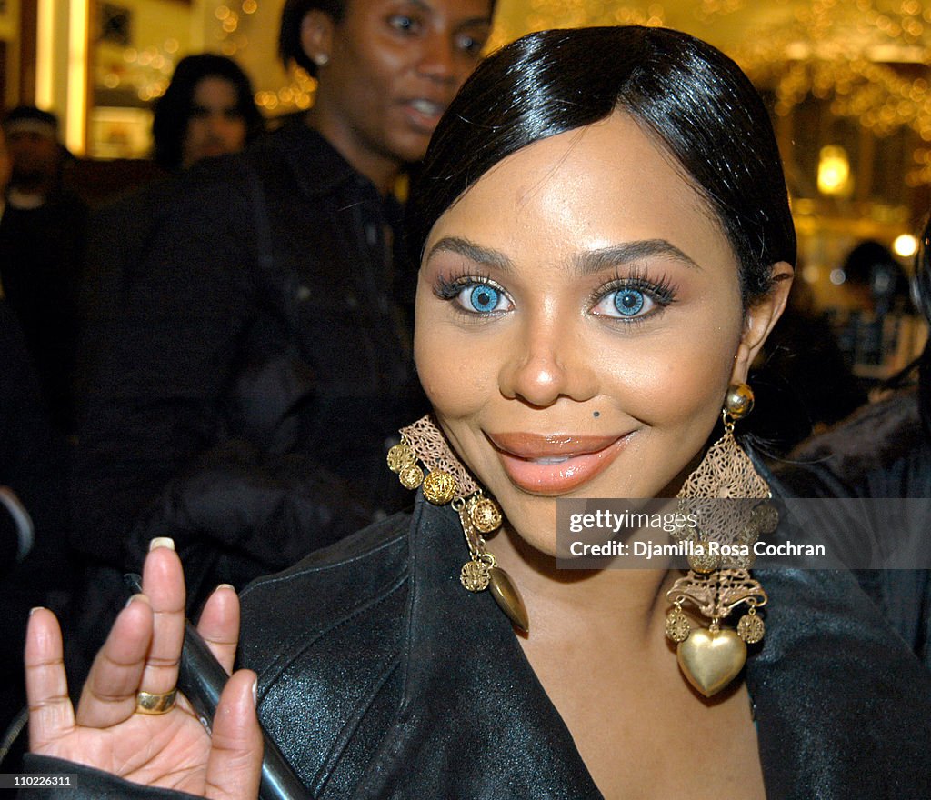 Lil Kim During Lilkim Attends Cassandra Mills Haute Face Launch At