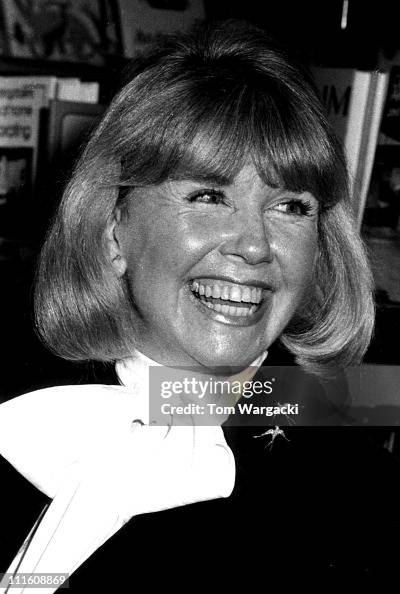 Doris Day during Doris Day Signs Her Book Doris Day during Doris Day Signs Her Book