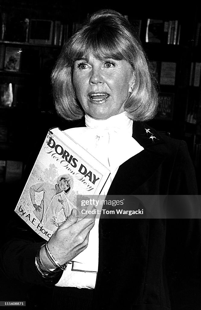 Doris Day during Doris Day Signs Her Book Doris Day during Doris Day Signs Her Book