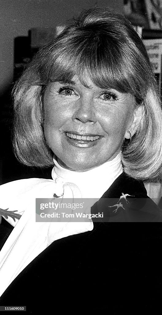 Doris Day during Doris Day Signs Her Book Doris Day during Doris Day Signs Her Book