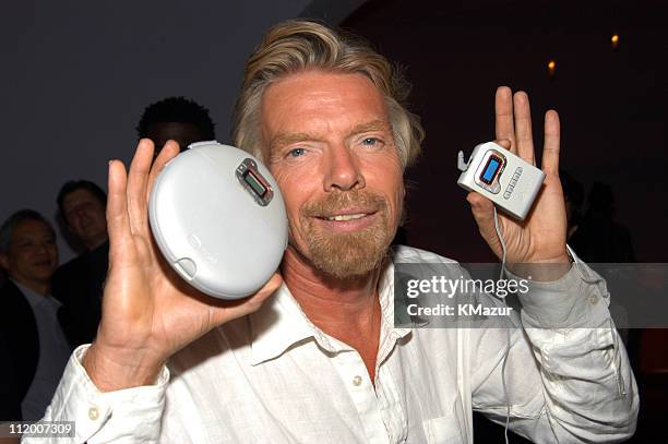 128 Sir Richard Branson Unveils Virgin Pulse In New York City Stock