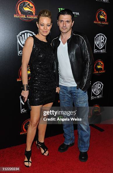 Actress Jeri Ryan And Husband Christophe Eme Arrive At The Launch Of News Photo Getty Images