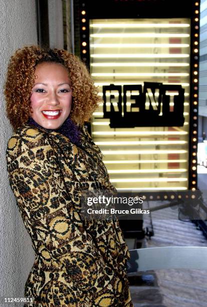 Former Spice Girl Melanie Brown Makes Her Broadway Debut In Rent Photos