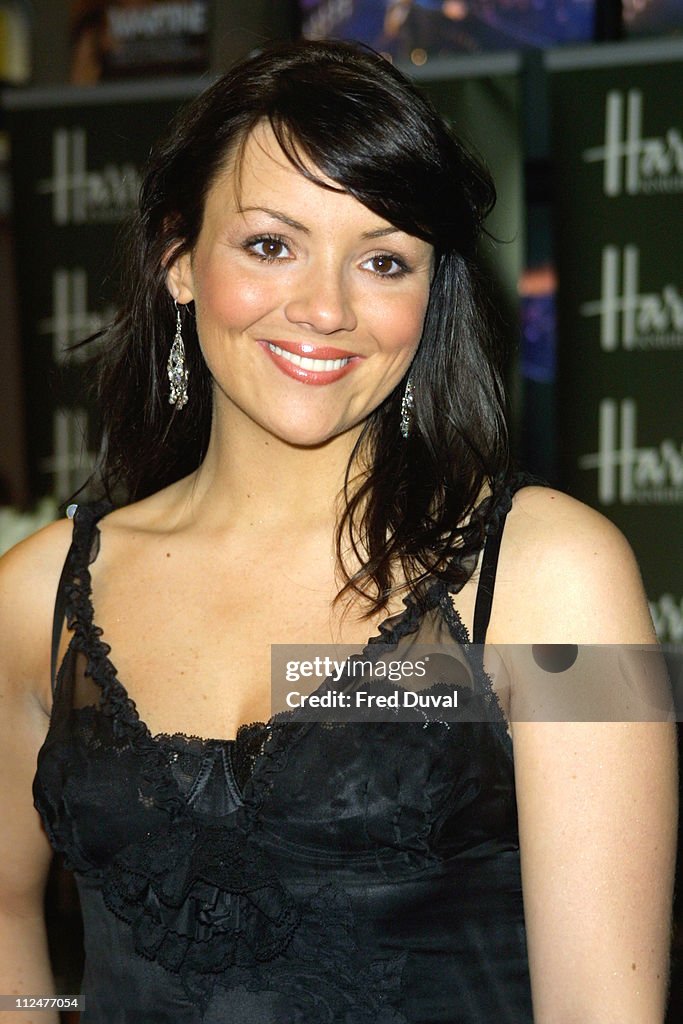Martine Mccutcheon During Martine Mccutcheon Promotes Her New Album