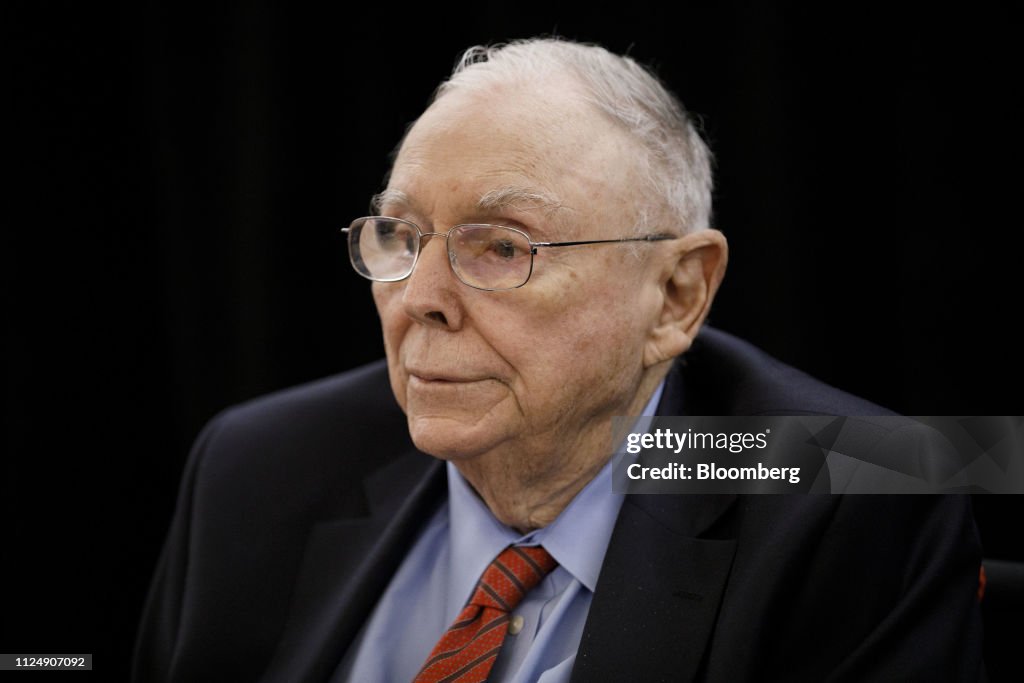 Charlie Munger, vice chairman of Berkshire Hathaway Inc., listens ... Charlie Munger, vice chairman of Berkshire Hathaway Inc., listens ...