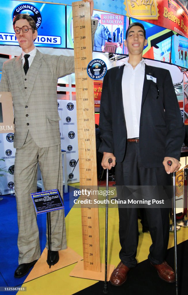 Robert Wadlow And Sultan Kosen Robert Wadlow And Sultan Kosen