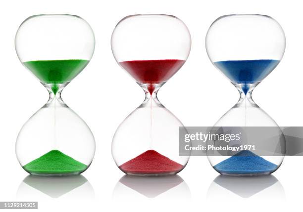 Hourglass Blue Sand Photos And Premium High Res Pictures Getty Images