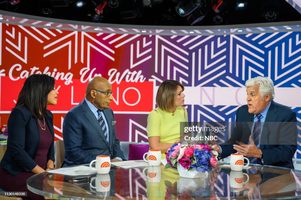 Sheinelle Jones Al Roker Dylan Dreyer And Jay Leno On Tuesday