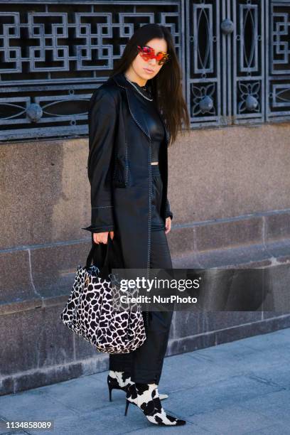 Street Style Day 5 Mercedes Benz Fashion Week Russia Photos And Premium