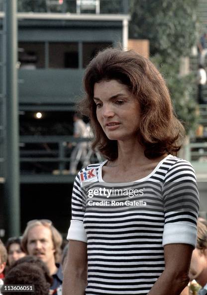 Jackie Onassis During 5th Annual Rfk Pro Celebrity Tennis Tournament News Photo Getty Images
