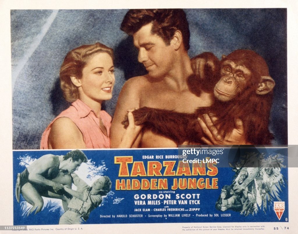 Tarzans Hidden Jungle Poster Us Poster From Left Vera Miles News Photo Getty Images