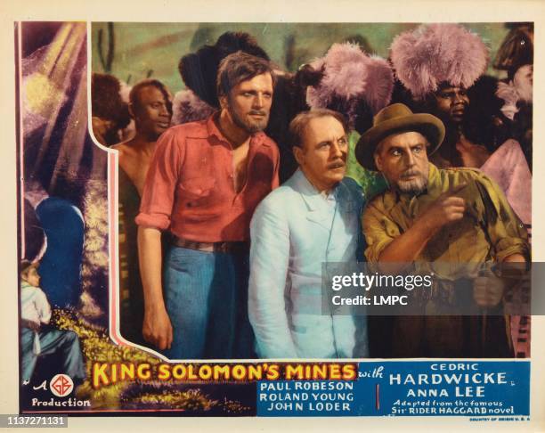 King Solomons Mines 1937 Movie Photos And Premium High Res Pictures Getty Images