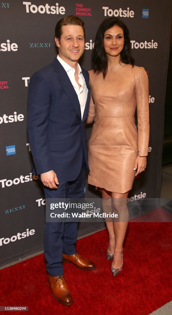 Ben Mckenzie And Morena Baccarin Attend The Broadway Opening Night Of