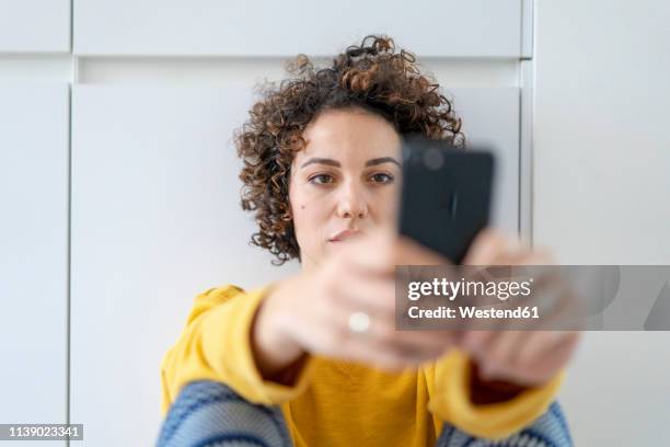 Woman Home Alone Selfie Photos And Premium High Res Pictures Getty Images