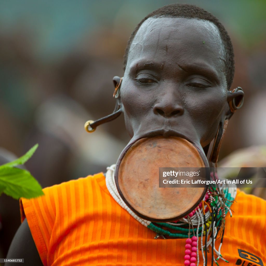 Suri Tribe Woman With A Lip Plate Kibish Omo Valley Ethiopia On News Photo Getty Images