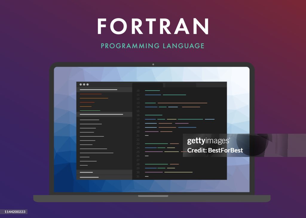 Fortran Programming Language High-Res Vector Graphic - Getty Images Fortran Programming Language High-Res Vector Graphic - Getty Images