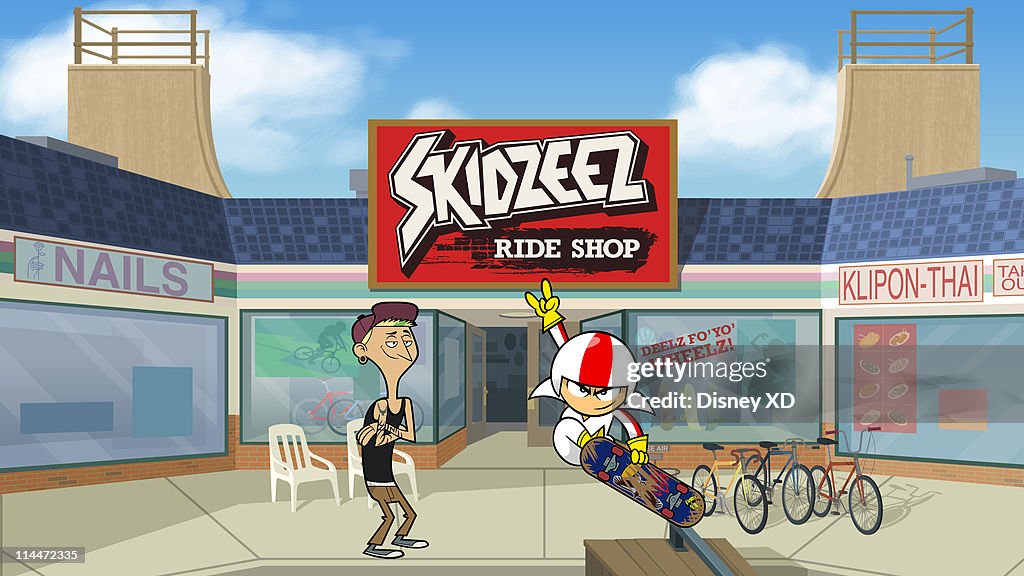 Kick Buttowski Bike