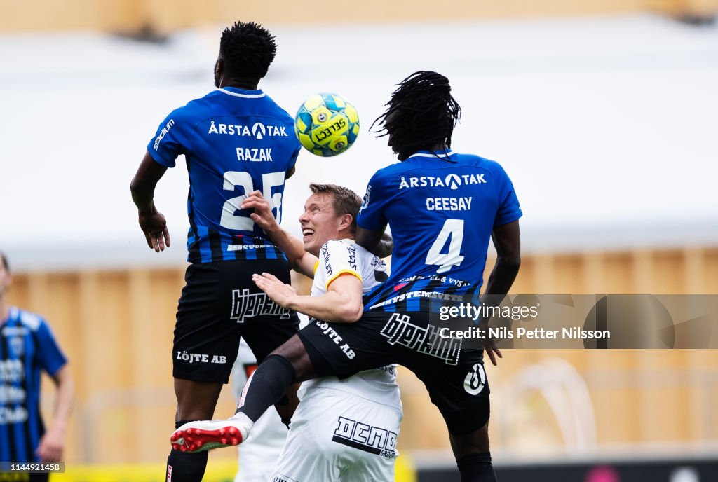 Abdul Razak Of Ik Sirius Fk Viktor Lundberg Of Bk Hacken And Kebba