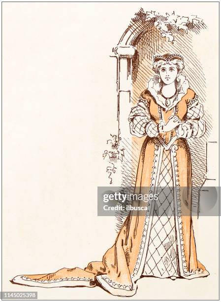 Medieval Princess Drawings