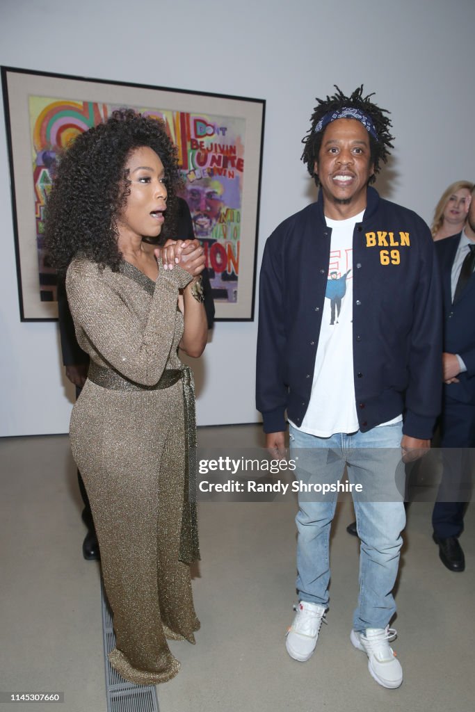 Angela Bassett And Jay Z Attend The Broad Museum Celebration For The News Photo Getty Images