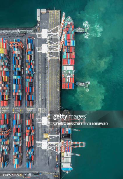 223 Aerial Top View Container Ship Park Stock Photos, High-Res Pictures ... 223 Aerial Top View Container Ship Park Stock Photos, High-Res Pictures ...