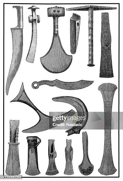 Bronze Age Artefacts High Res Illustrations Getty Images