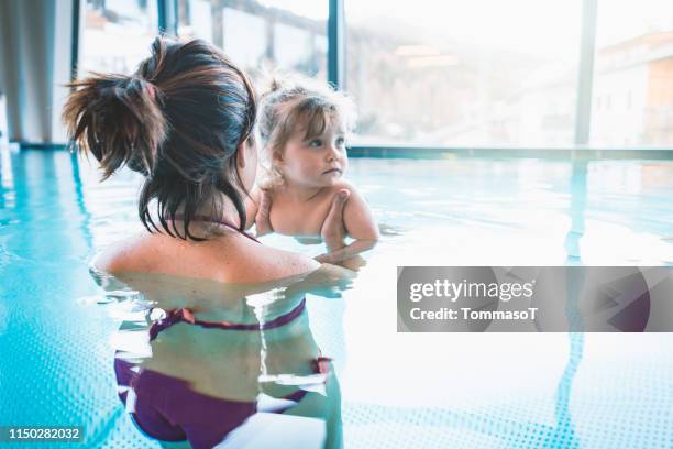 Mom Daughter Swimming Pool Photos And Premium High Res Pictures Getty