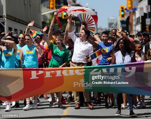 Justin Trudeau Pride Photos And Premium High Res Pictures Getty Images