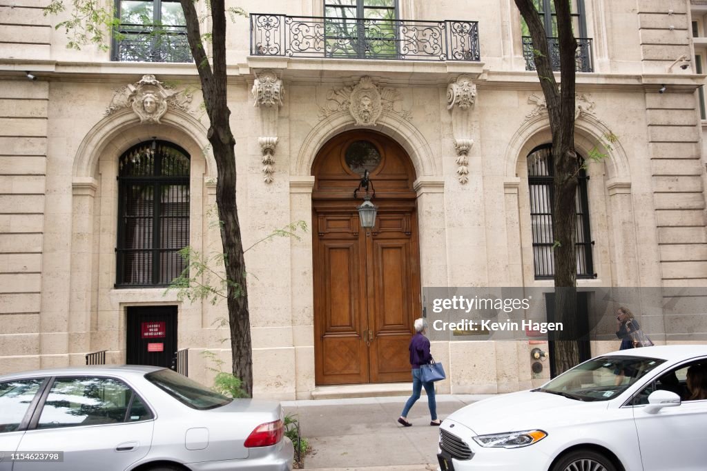 A Residence Belonging To Jeffrey Epstein At East 71st Street Is Seen