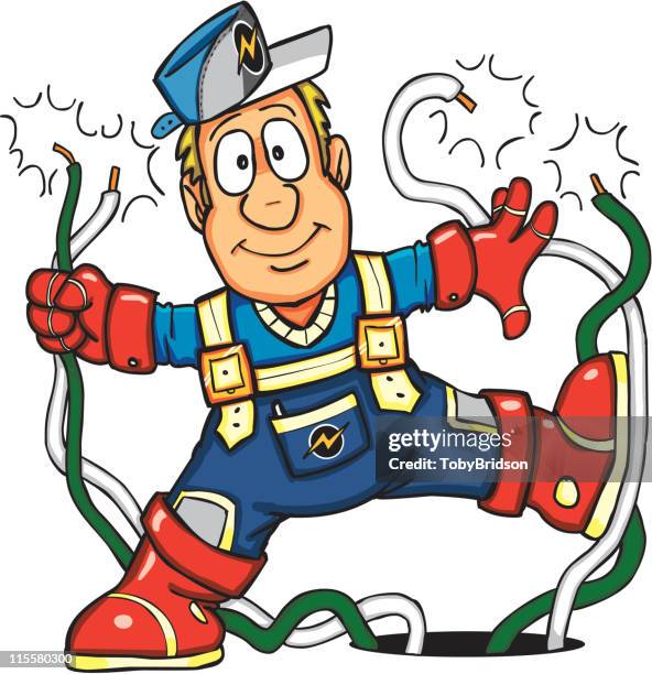 Electrician Cartoon Electrician Cartoon