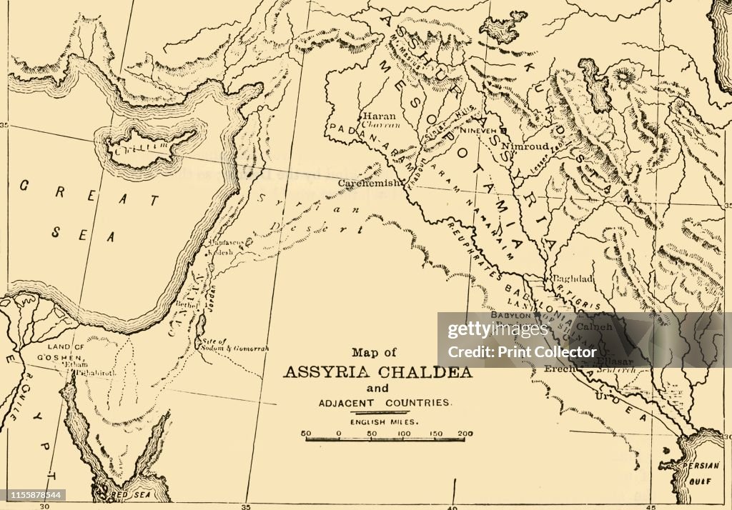 Modern Day Assyria Map