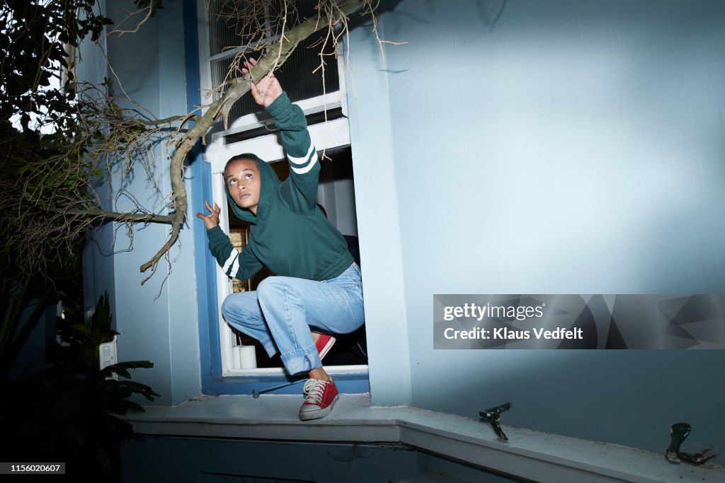 Sneaking Away