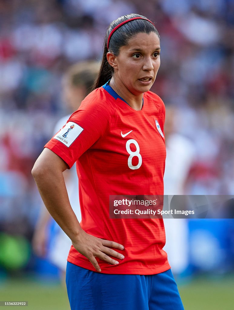 Karen Araya Ponce Of Chile Looks Onduring The 2019 Fifa Womens World