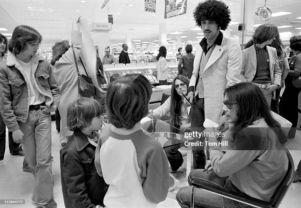 Guitarist Scott Gorham , singer/bassist Phil Lynott and drummer Brian ... Guitarist Scott Gorham , singer/bassist Phil Lynott and drummer Brian ...