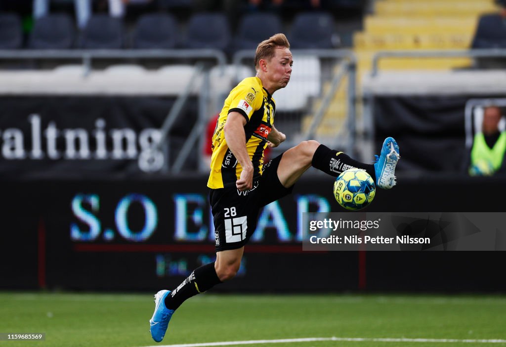 Adam Andersson Of Bk Häcken During The Allsvenskan Match Between Bk