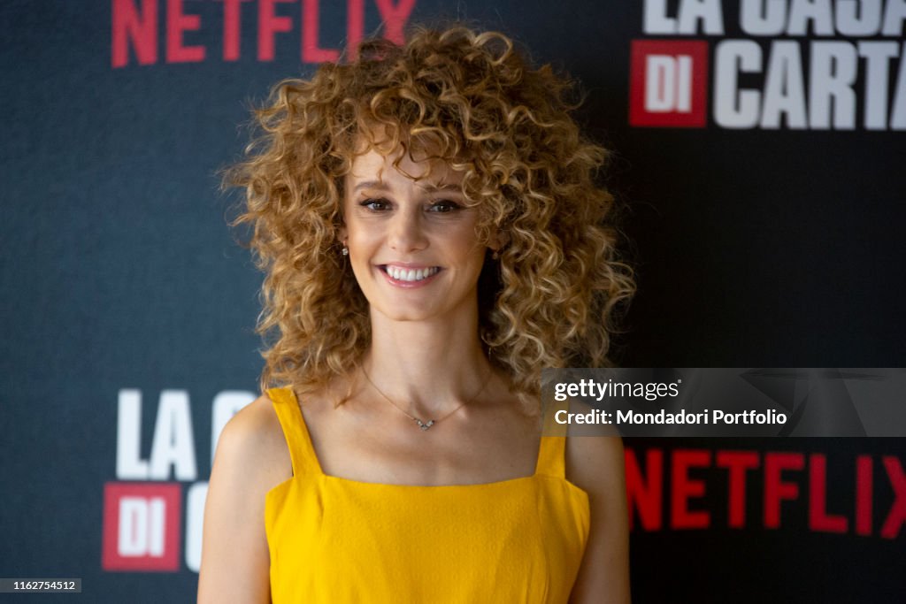Spanish Actress Esther Acebo Attends To The Presentation Of The Third