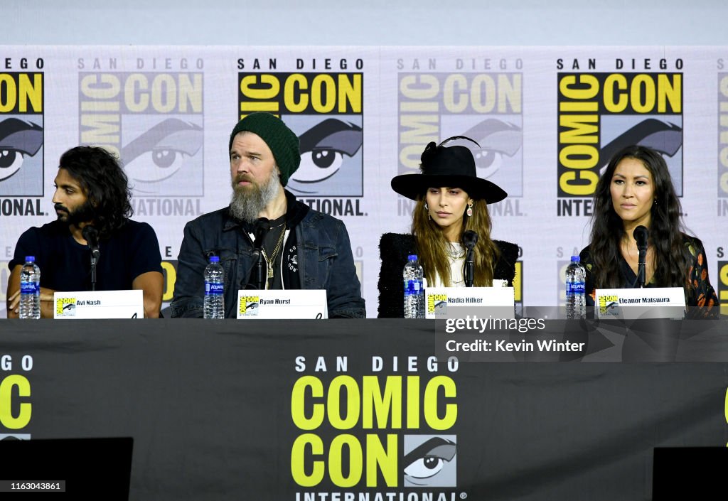Avi Nash Ryan Hurst Nadia Hilker And Eleanor Matsuura Speak At The